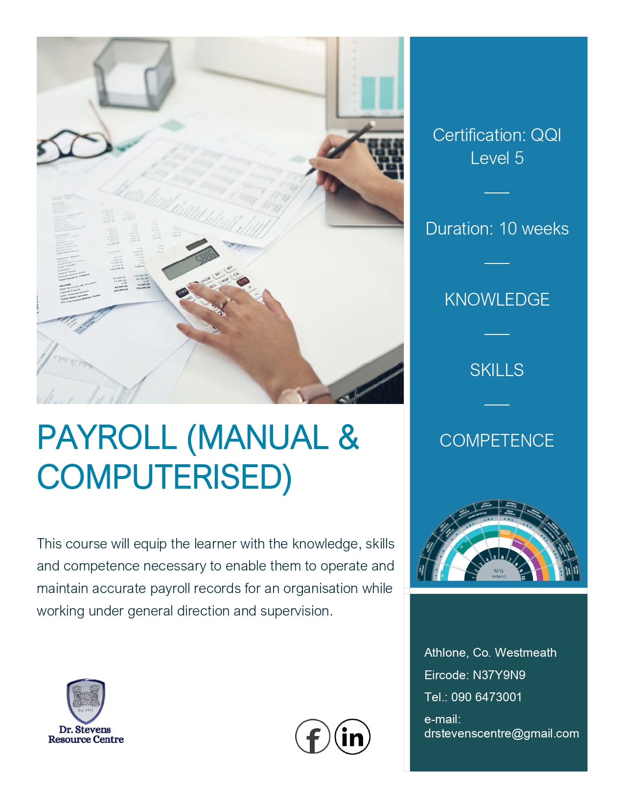 Payroll Course 2024 – Dr. Stevens Resource Centre